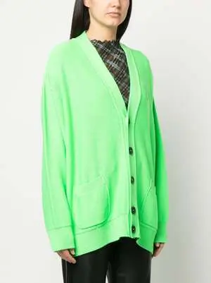 Dsquared2 Embroidered Virgin Wool Cardigan