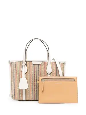 Tory Burch Raffia Tote Bag
