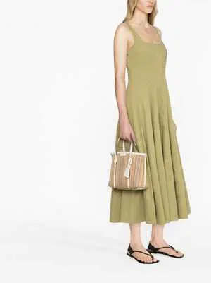 Tory Burch Raffia Tote Bag