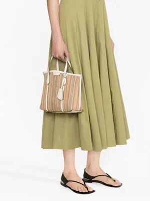 Tory Burch Raffia Tote Bag