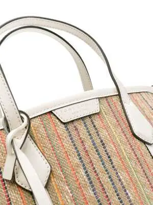 Tory Burch Raffia Tote Bag