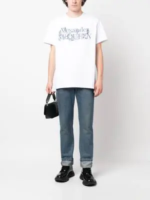 Alexander McQueen Logo-print Short-sleeve T-shirt