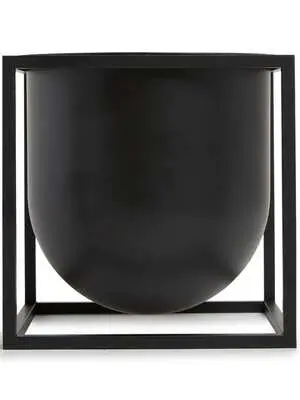 AUDO Kubus Decorative Flowerpot - Black