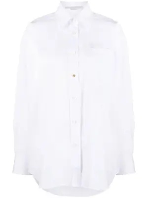 Stella McCartney Long-sleeve Cotton Shirt - White