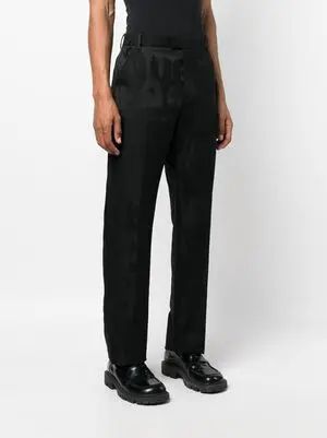 Alexander McQueen Jacquard Tailored Trousers