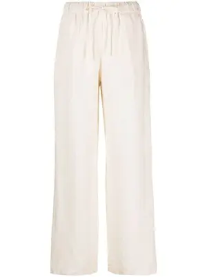 FORTELA Jaleh Wide-leg Trousers - Neutrals