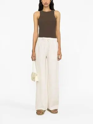 FORTELA Jaleh Wide-leg Trousers - Neutrals