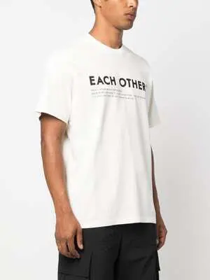 Each X Other Cotton Logo Print T-shirt