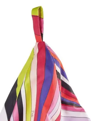 Emilio Pucci Iride-print Bean Bag