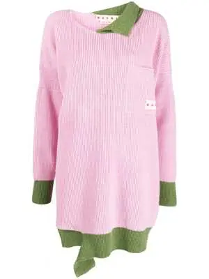 Marni Shetland Asymmetric Jumper