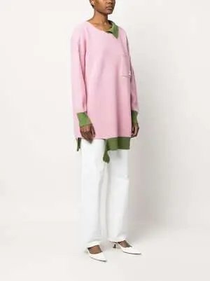 Marni Shetland Asymmetric Jumper