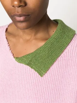 Marni Shetland Asymmetric Jumper