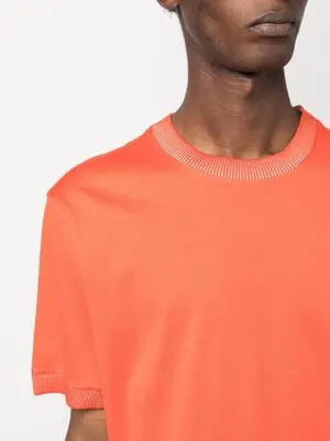 Herno Crew-neck Cotton T-shirt