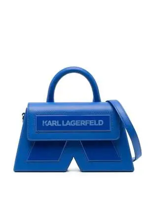 Karl Lagerfeld Ikon/k Leather Crossbody Bag
