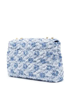 Maje Embroidered Tweed Shoulder Bag