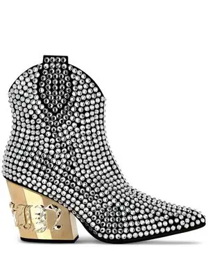 Philipp Plein Block Heel Boots For Women