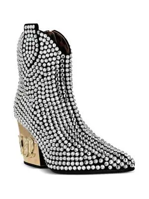 Philipp Plein Stud-embellished 90mm Boots