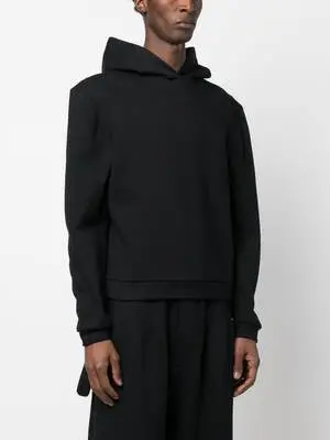 Random Identities Long-sleeve Cotton Hoodie