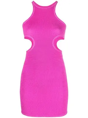 REINA OLGA Ele Cut-out Mini Dress
