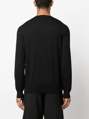 Alexander McQueen Embroidered-logo Cotton Jumper