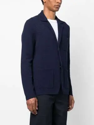 Missoni Zig-zag Weave Single-breasted Jacket - Blue
