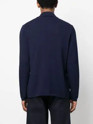 Missoni Zig-zag Weave Single-breasted Jacket - Blue