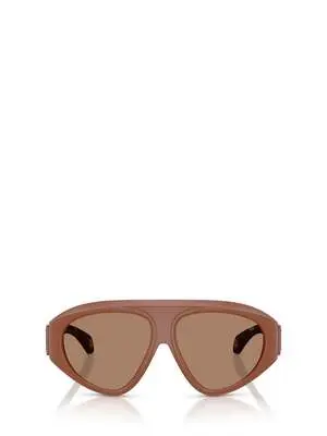 Moncler Square Frame Sunglasses - Matte Cinnamon
