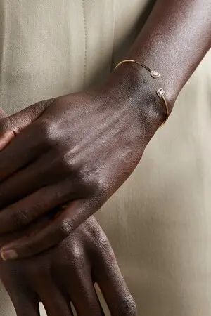 Messika My Twin Toi & Moi 18-karat Diamond Cuff - Gold