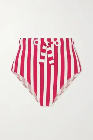 ERES Samba Encanta Striped Bikini Briefs - Pink