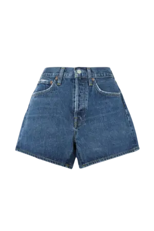AGOLDE AGOLDE Parker Long Clean Organic Denim Shorts
