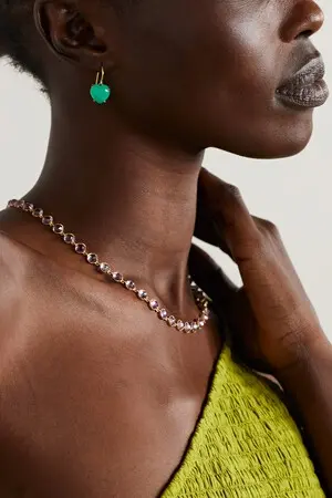 Irene Neuwirth Love 18-karat Chrysoprase Heart Earrings - Green