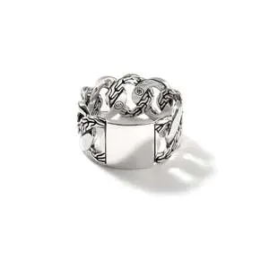 John Hardy Curb Chain Band Ring