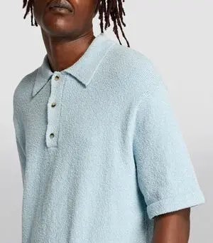 Nanushka Terry-knit Polo Shirt