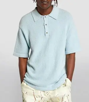 Nanushka Terry-knit Polo Shirt