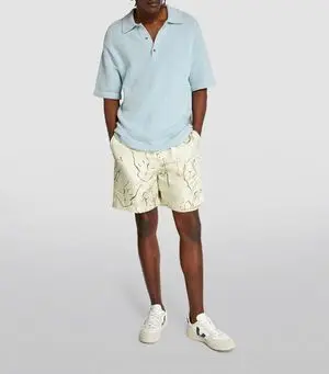 Nanushka Terry-knit Polo Shirt