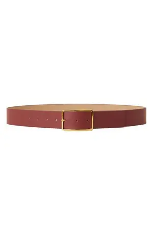 B-low The Belt B-Low The Belt Milla Leather Hip Belt Maroon Gold