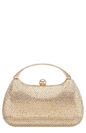 Nina Brando Clutch - Gold Met