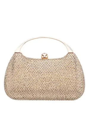 Nina Brando Clutch - Gold Met