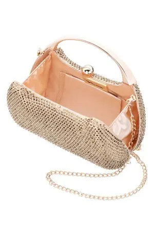 Nina Brando Clutch - Gold Met
