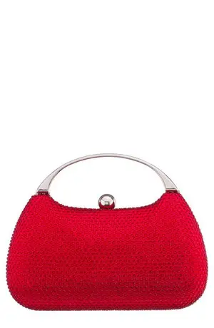 Nina Brando Clutch - Siam Red