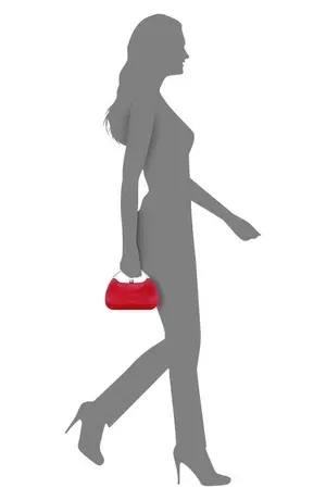 Nina Brando Clutch - Siam Red