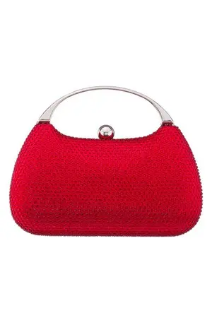 Nina Brando Clutch - Siam Red