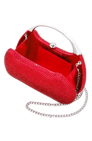 Nina Brando Clutch - Siam Red