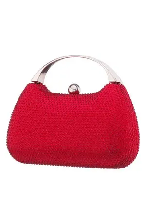 Nina Brando Clutch - Siam Red