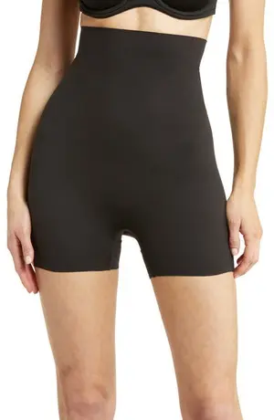 TC Shapewear Sleek Essentials High Waist Shaping Shorts - Black