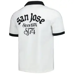 THE WILD COLLECTIVE San Jose Earthquakes Bowler Button-up Shirt