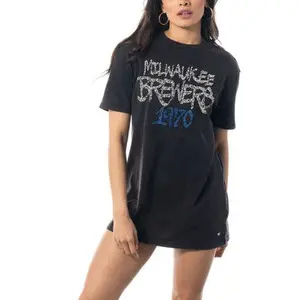 THE WILD COLLECTIVE Milwaukee Brewers Graphic T-shirt Dress