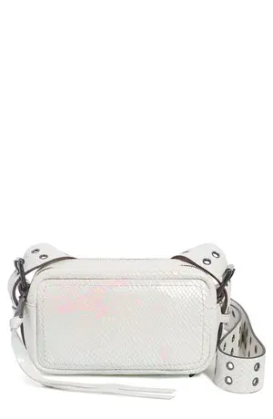 AIMEE Cooper Leather Crossbody Bag