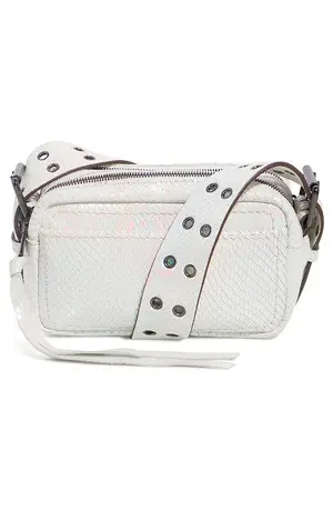 AIMEE Cooper Leather Crossbody Bag