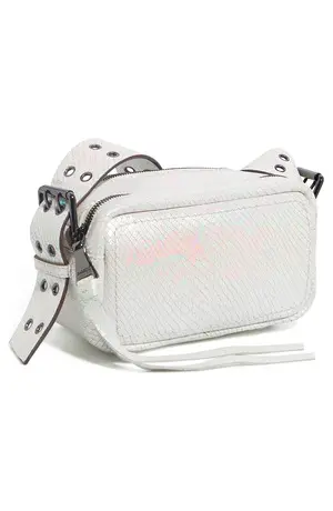 AIMEE Cooper Leather Crossbody Bag